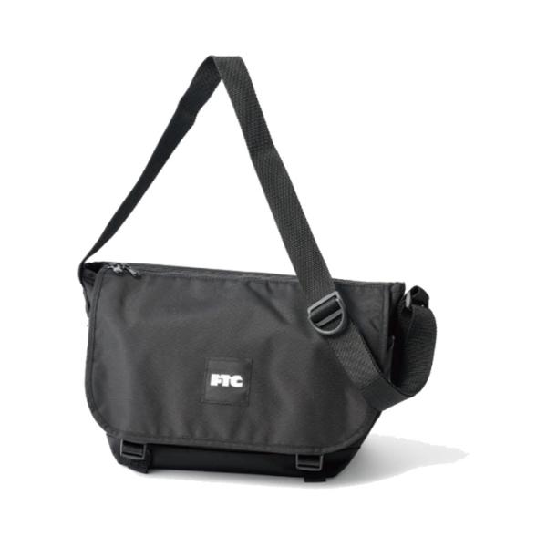 FTC エフティーシーMESSENGER BAGFTC026SUMC05メッセンジャーバッグかばん ショルダーバッグ ロゴ ブラック  黒メンズ ストリート スケートボード ブランド スケートファッション 普段使い 旅行 通学 大きめ シン...