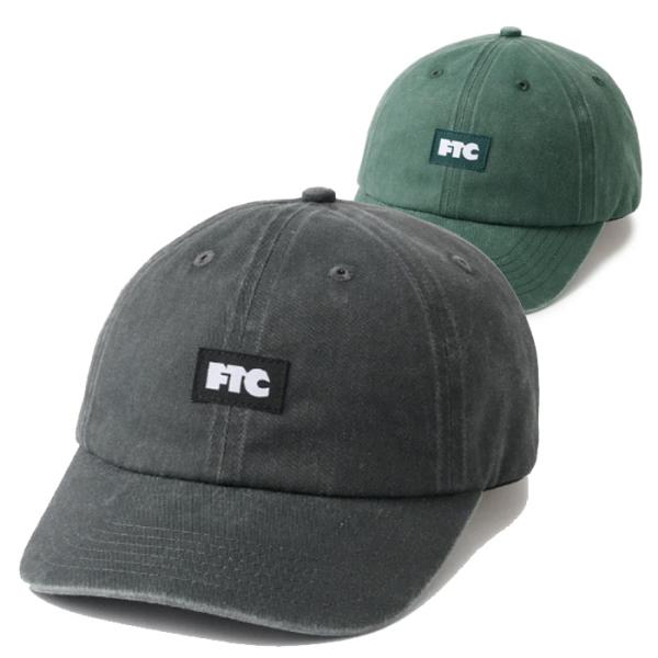 FTC エフティーシーSMALL LOGO 6 PANELFTC026SUMH01ロゴ 帽子 キャップシンプル ブラック グリーンメンズ ストリート スケートボード ブランド 送料無料