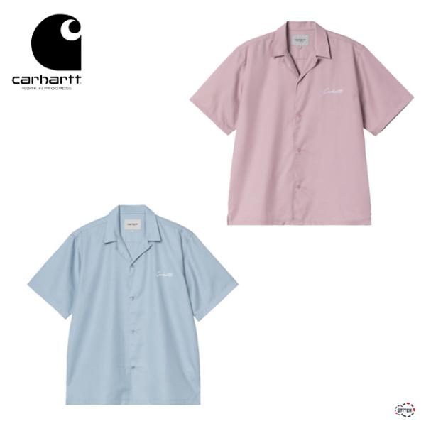 carhartt WIP 正規取扱店 Official dealer■NUMBER〔I031465〕■COLOR：Frosted Blue , Hortensia■SIZE：S、M、L、XL■FABRIC：60/40% Tencel/Cot...