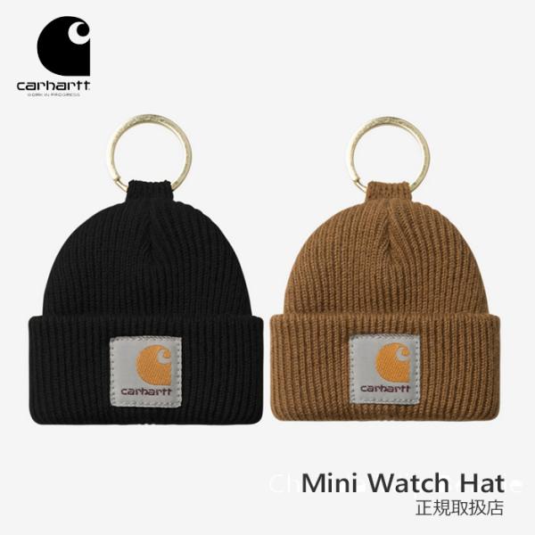 国内正規販売店carhartt WIP|カーハートダブリューアイピーWork In Progress（ワークインプログレス）ミニウォッチハットキーホルダー26ss 2026年 春夏帽子 ニット帽 モチーフ ファッション小物メンズ レディース...