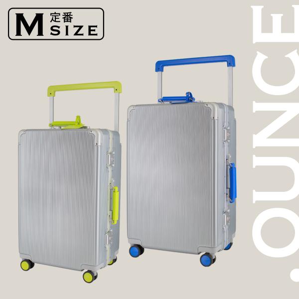 .OUNCE / STYLISH JAPAN 公式販売店舗スーツケース アルミフレーム 軽量 耐衝撃 ビジネス 出張 キャリーケース キャリーバッグ 3泊〜 .OUNCESTYLISHJAPANから登場したNEWレーベル .OUNCE（ドッ...