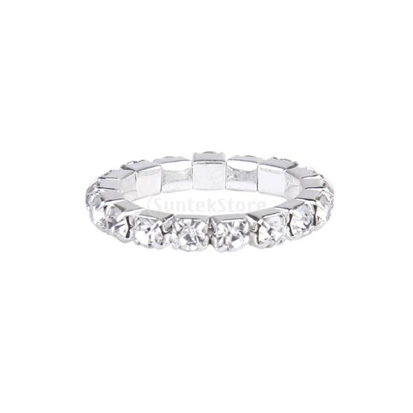 説明： その周りにラインストーンの列を持つ伸縮性つま先リング材質：合金+クリスタルカラー：シルバー+クリアー内径：1.7〜3センチメートル/0.66-1.2インチ（調節可能） 幅：3ミリメートルサイズ：フィット最も パッケージに含まれるもの...