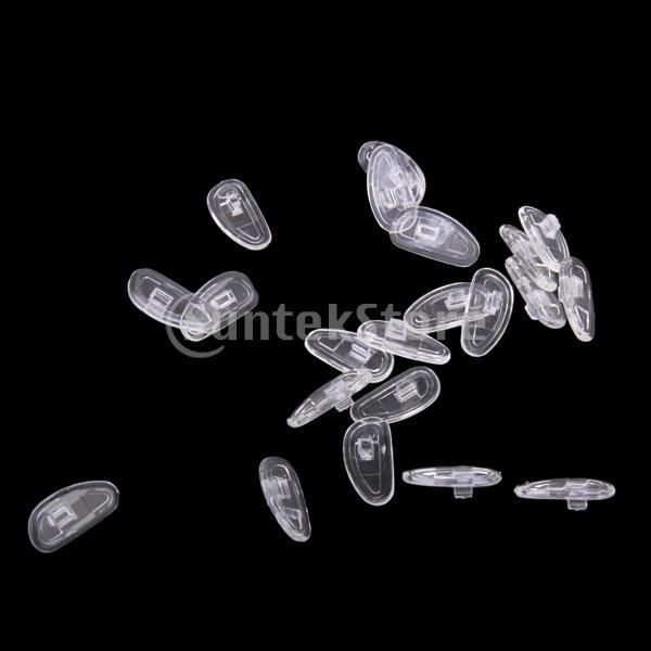 特徴: メガネの鼻パッドの25組柔らかく.耐久性のある材料で作られた使い心地古いと汚い鼻パッドに最適の交換滑り止めの表面あなたのメガネがしっかりとどまることを確認してください結晶シリコン製サイズ(長さ×幅):約. 18 X 8.5ミリメート...