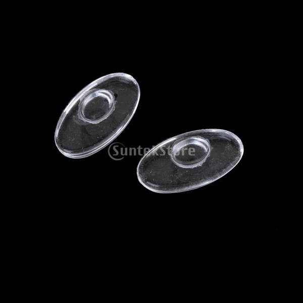 特徴： 穿き心地と滑り止めの高品質の柔らかいシリコーン材料、。 結晶シリコンで作る添付ファイル：スタイルでプッシュサイズ：約。 13×7×5ミリメートル形状：オーバル パッケージに含まれるもの：  25ペア鼻パッド（L + R）.........