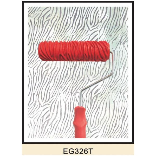 説明: 7インチのエンボスペイントローラーカラー：レッド+シルバートーン材質：プラスチック+金属+ゴムゴムローラーDIYの画家のための最良の選択壁に美しい模様を描くことができるテクスチャ塗料とエマルジョン塗料と一緒に使用テクスチャ塗料と水性...