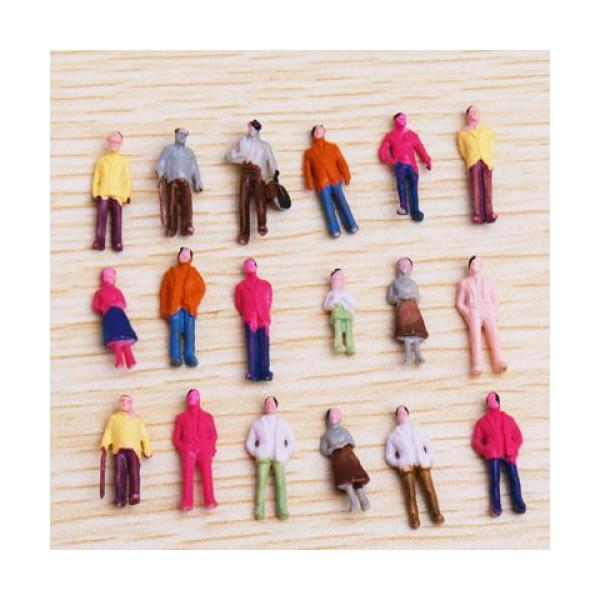 説明:写真のように.これらの製品は100個の新しいスケールフィギュアです.素晴らしい収集品.これらのアイテムを使用すると.駅のホームやストリートシーンがより活気に満ちたものになります.鉄道模型セットの風景に最適です.塗料は非鉛ベースであり....