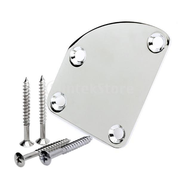 説明:エレクトリックギター用の高品質ネックマウンティングプレート取り付けネジが付属しています材質:亜鉛合金色:クロームサイズ(概算):下の写真を参照してくださいパッケージに含まれるもの: 1xネックプレート4x取り付けネジ注:照明効果やモニ...