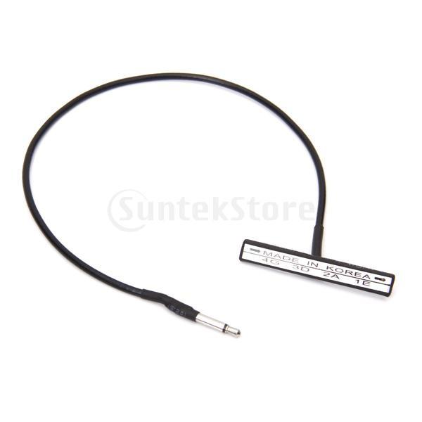 ここでバイオリンメーカーのための高感度ピエゾ?ピックアップです。このピエゾ?ピックアップは素晴らしいバイオリンの部品である。  説明： 高感度ピエゾ?ピックアップソリッドボディーエレクトリックバイオリンのピックアップケーブル長：約。 9.9...