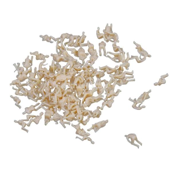 写真は、1：100スケールの新しい図です。素晴らしいグッズ。あなたの駅のプラットフォームや通りのシーンは、これらの項目でより活発になります。モデル列車の風景に最適です。ただ楽しんでください。  アイテムの詳細： レイアウトやジオラマに最適プ...