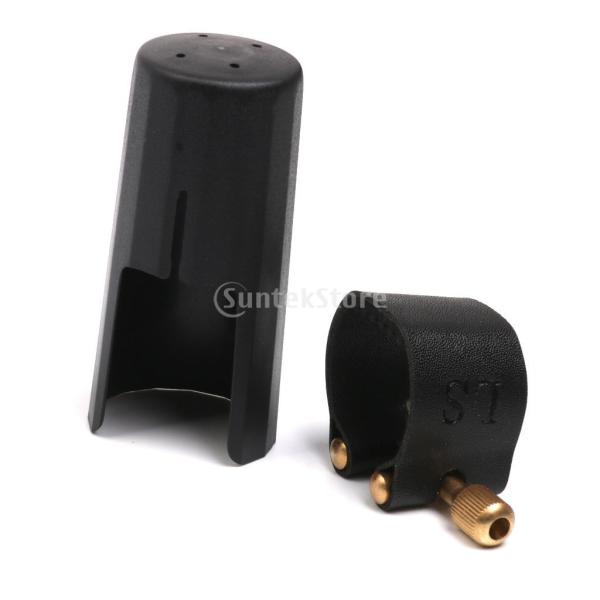 説明:材質:プラスチック.PUレザーカラー:ブラック+ゴールドスクリューカバーサイズ:約76 * 34mm / 2.9 * 1.3インチ合字サイズ:約90×20mm / 3.5×0.8インチ(調整可能) すべてのアルトサックスフォンに合うプ...