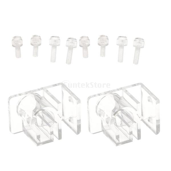 説明:材質:Arcylic.クリップサイズ:64x40x35mm / 2.51x1.57x1.37インチ12mm(1/2 ")と16mm(5/8")パイプと互換性があります.ガラス管と鋼のステンレス鋼管には2枚を含めてください.固定具は15...