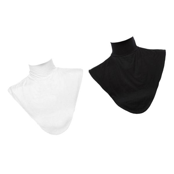 説明:高品質の柔らかい生地.快適さ.肌にやさしい女性のための高品質のタートルネックDickey Collar伸縮性のあるモーダルファブリック.柔らかい絹のようなタッチ.肌にやさしく.塗りつぶし.着用できないピリングなしイスリンとアラビアの女...