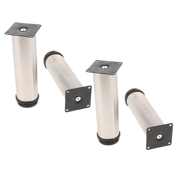 説明:頑丈で耐久性のあるステンレス鋼は.大きな重量に耐えることができます.  5/6/8/10/12/15/18/20/25/30 / 35cm. 丸い脚の直径:5cm / 2インチ.調節可能な高さの範囲:0-15mm / 0-0.6インチ...