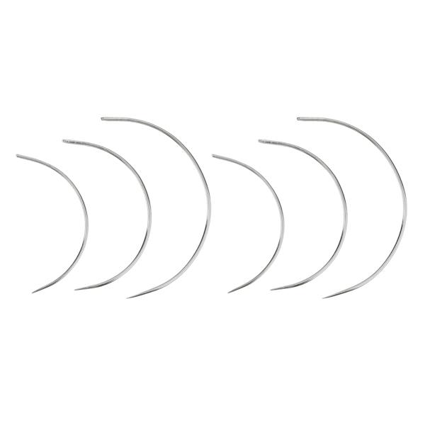 説明:針の3つのモデルが含まれています:直径は約50mm.45mm.35mmです.DIYレザークラフトツール.この手縫いツールは.手縫い作業を簡単にします.厚手の生地に使用する家庭用針は.DIYの家の装飾に最適です.広く使用されている-カー...