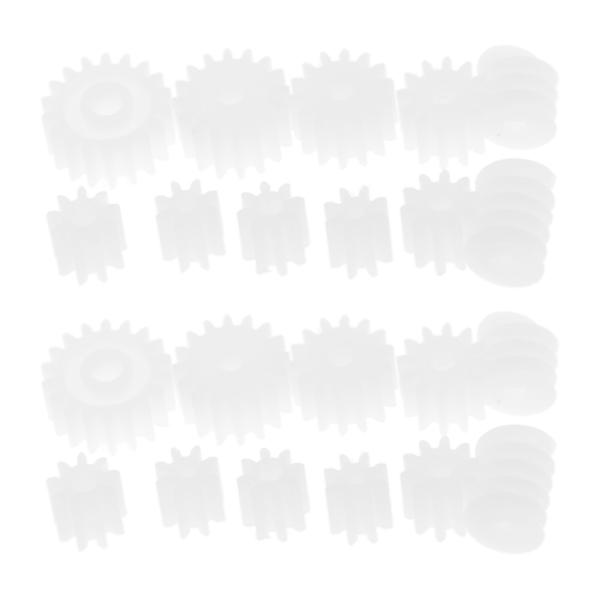 説明:18個のプラスチック歯車と4個のワーム.使いやすい.素晴らしいモデル作成アクセサリー.これらの製品は.おもちゃのギアプーリーやその他のスペアパーツ用で.DIYモデル技術の生産に適しています.ロボット.飛行機モデル.車.ボート.RC飛行...