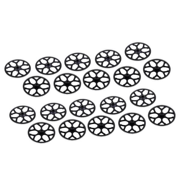 説明:高品質のメインギア交換部品セット.均一で正確な寸法.簡単インストール.直径:約. 3.2cm / 1.26inch WLtoys V977 V988 V966 XK K110RCヘリコプターに適しています.仕様:材質:プラスチックカラ...