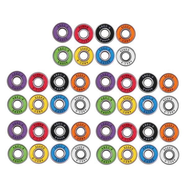 説明:ABEC-9レーティング:レーティングが高いほど.精度と効率が高くなり.私たちのレーティングはスペクトルのトップにあります.スーツ:スケート.ロング.ローラースケート.あらゆるサイズのホイールと互換性があります.スピナーのおもちゃにも...