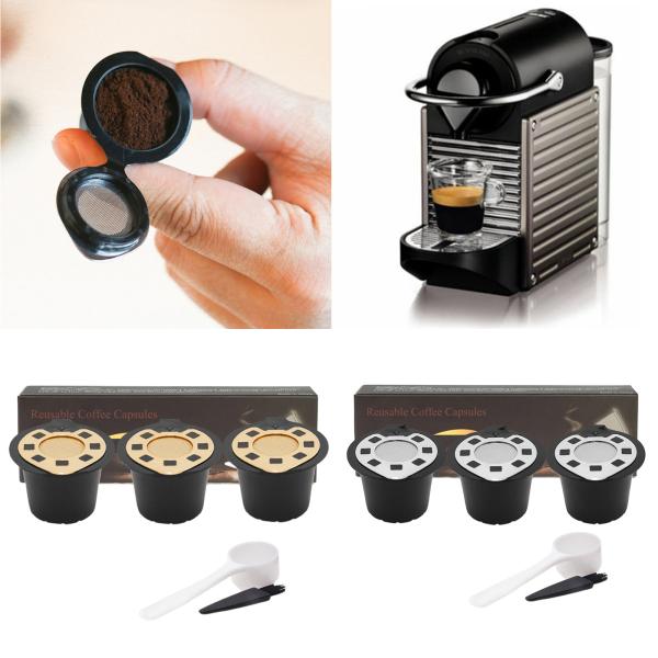 説明:Nespressoコーヒーマシンと互換性のある強い互換性.グリースが豊富なスーパーファインフィルタースクリーンをアップグレードした.コーヒー残渣は残っていません.無制限の時間.節約.環境保護のために再利用できます.金メッキ/クロムメッ...
