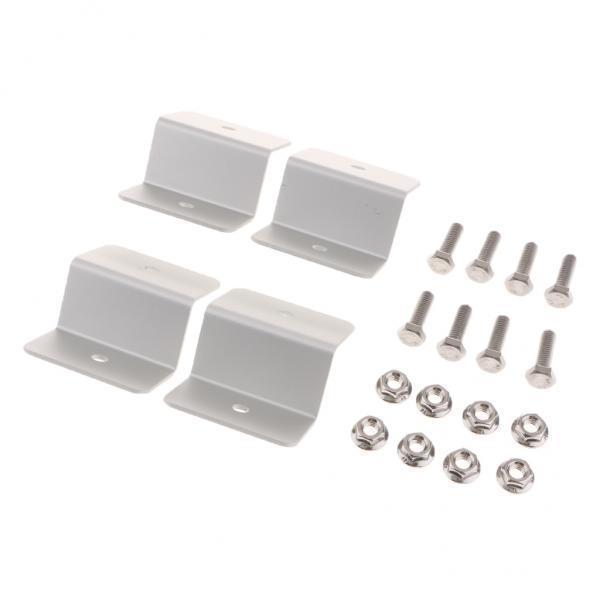 説明:ソーラーパネルZ型取り付けブラケット.錆びない陽極酸化アルミニウム合金製で.ボルトとワッシャーはステンレス鋼です.アルミニウム腐食のない構造.軽量. Z型サポート.便利なインストール.ソーラーパネルZブラケット取り付けキットRV.ボー...