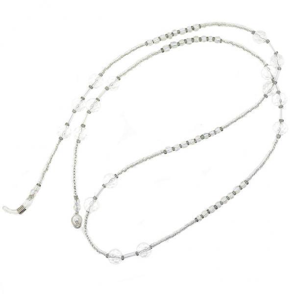 説明:さまざまな色とサイズのビーズデザインによる美しくファッションな眼鏡/サングラスロープ老眼鏡.眼鏡.サングラスなどの脱落を防ぐための装飾に最適ですガラス製で.履きやすく快適です全長:約75cm / 29.53インチ.ビーズ径2mm /0...