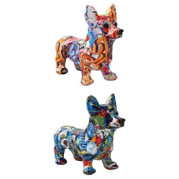 説明:水圧転写技術を使用した樹脂製の犬の置物.特別でカラフルな外観は.誕生日/休日/新築祝いの贈り物として使用できます特別なモダンなファッショナブルな犬の置物は.部屋をとても印象的で完璧にします犬はいつも人に無条件の愛を与え.あなたの違いを...