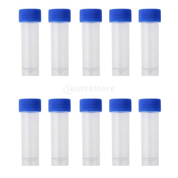 説明： プラスチックは、実験室でのテストのためのスクリューキャップでチューブを卒業しました試料等、エッセンシャルオイル、フレグランス、染料、モデルペイント、クラフト、ビーズ、のための理想的なグローブのプラスチック製の同等物にガラスシリンダー...