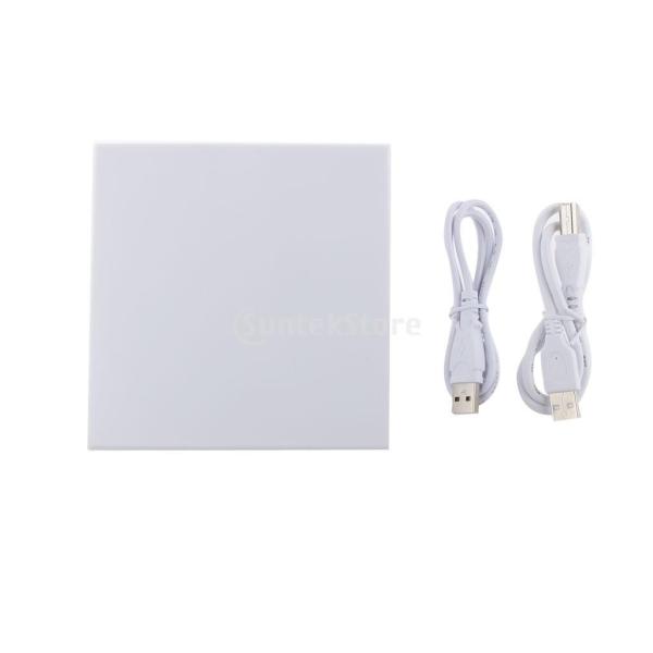 説明: 100%新しい高品質の製品 USB 2.0対応外部スリムドライブ緊急イジェクトホール完全にプラグアンドプレイ.簡単にインストールして使用耐久性のあるプラスチックケース付きUSB光学ドライブ GHOST.XP.SE.ME.VISTA....