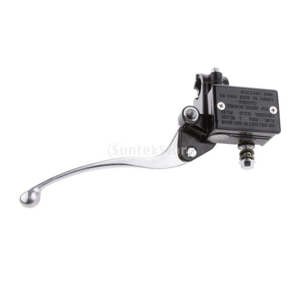 説明： 表側のための新しいアフターマーケットフロントブレーキマスターシリンダーホンダCX500 CX650  GL500を取り付け材質：メタルサイズ：Approx.240mmx140mmx90mm カラー：シルバー+ブラック パッケージに含...