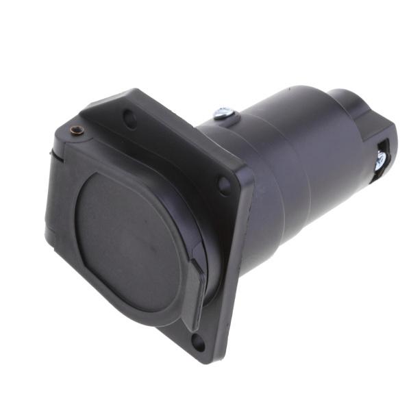 説明:広範囲に適用可能な標準トレーラープラグ.  RV 7ウェイメスソケットライトプラグコネクタ. 様々なメーカーとモデルに適合します. 耐腐食性. 耐久性があり.厳しい環境にも対応します. 仕様:材質:プラスチック+銅サイズ:約70×70...