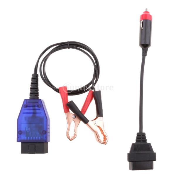 説明:OBDIIメモリセーバーへの12Vコンセントを備えたジャンプスターターを搭載. 12VDC電源と車両のOBDIIポート間のインターフェースコネクタ.車両コードと電子プリセットを保持します.このデバイスは.ジャンプスターター.DC 12...