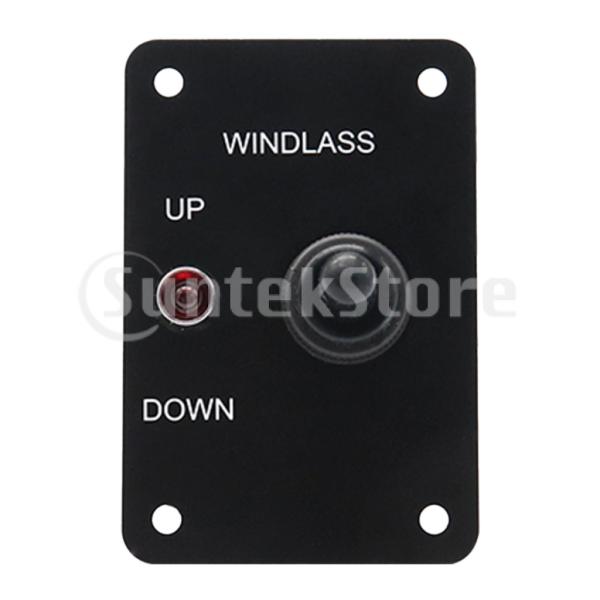 説明:スイッチタイプ-SPDT3端子スイッチ(12ボルト)安全なウインドラス操作のための瞬間的な上下トグルスイッチ事前に配線してすぐに設置可能-取り付けハードウェア4本のネジ(含まれていません).寸法は3"(76.2mm)x 2"(50.8...