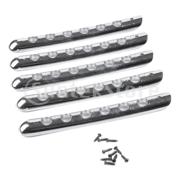 説明: 100％真新しい高品質、より強力な抗酸化、腐食、高温耐性を持っています。 ドリルやカットの必要がなく、簡単に取り付けられ、装飾ストリップを処理します。 高品質のアルミニウムは、年間を通して性能を発揮します。  1セットに5個、ネジ付...