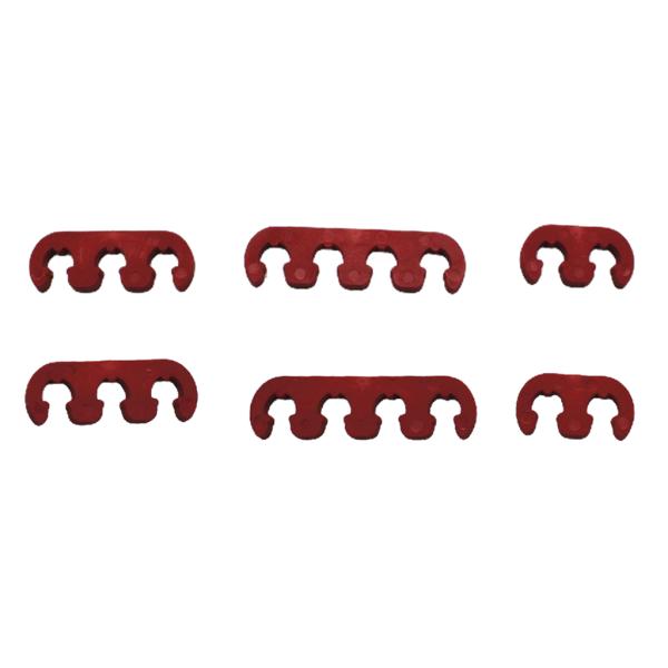 説明:スパークプラグワイヤーディバイダー2本の2線式/3線式/4線式セパレーター7mm8mm9mm赤6個セット100%新品で高品質.プラスチック製で.耐久性があり.軽量です.セパレーターあたりのワイヤー:2.3.4プラグ線径(用途):7mm...