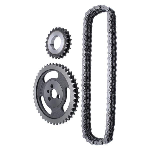 説明:シボレーSBC5.7L283 305 327 350383400に適合部品番号:C-3023K.TS163.CLO-C-3023X.7439-1203.220-C-3023X.C-3023X.40210.3-163S 3ピースタイミン...