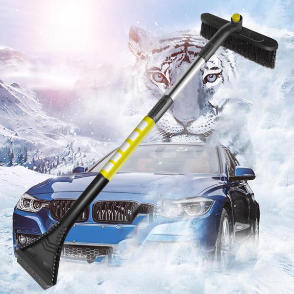 説明:2 IN 1 ICE SCRAPER＆SNOW BRUSH:スノーブラシとアイススクレーパーで構成されており.車から氷や雪を簡単に取り除くための効率的なツールです.高強度アルミニウム合金とエンジニアリング熱可塑性プラスチック.PC剛毛...