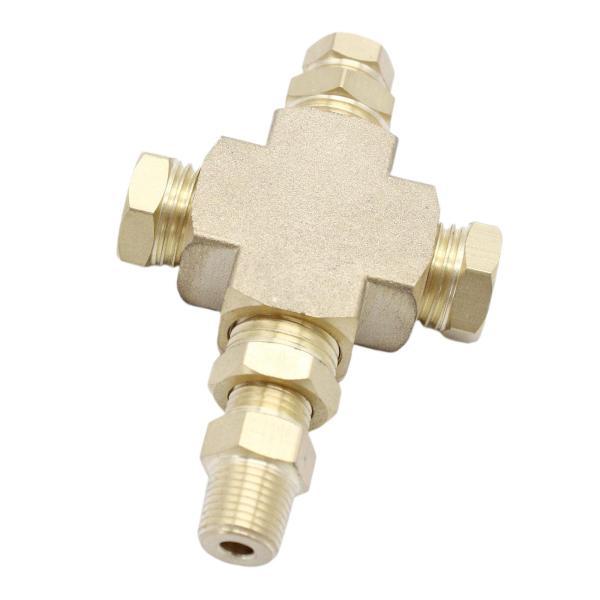 説明:タイプ:センサーアダプター(クロス)金属製.耐久性と信頼性装備:1/8 "-27NPTおよび1/4" -18NPT接続スレッドを備えた油圧および油温センサー用パッケージ:1/4 "-18NPTおねじと1/8" -27NPTめねじを備え...