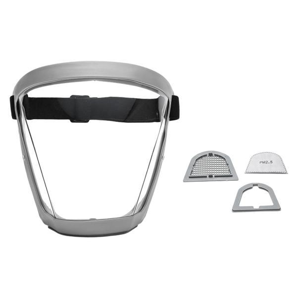 仕様:材質:PC.シリコンサイズチャート:185mmx170mmx110mm / 7.28inchx6.69inchx4.33inchパッケージに含まれるもの: 1Xフルフェイスシールド1X呼吸フィルタープラグ1Xフィルタークロス...