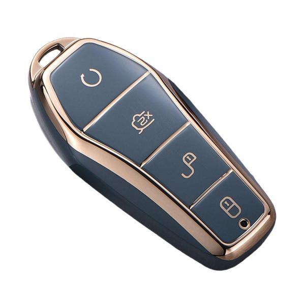 説明:適合車種: BYD Atto 3 カーアクセサリー用に設計されています.素材:高品質のTPU素材.柔らかく快適な手触り.耐久性に優れています.保護: 360 度フルカバーでキーフォブを落下.衝撃.傷から保護します.特徴: 厚さ0.88...