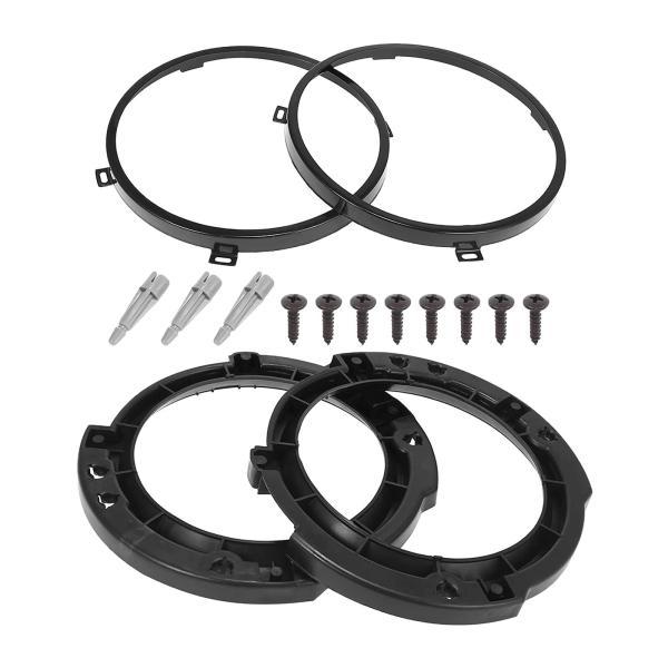 説明:[高品質素材]: ヘッドライトブラケットは高品質のABS素材と金属構造でできており.過酷な条件に耐え.摩耗や損傷に耐え.LEDヘッドライトをしっかりと保持します.[多機能]: 丸いヘッドライトブラケットは.欠陥.ひび割れ.損傷したヘッ...