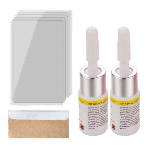 説明:[フロントガラスのひび割れ修理キット]: 車のフロントガラスのひび割れ修理樹脂キットは.フロントガラスやガラスの小さな損傷の修理に役立ち.時間とお金を節約します.[幅広い用途]: 窓ガラスの液体修理セットは.小さな損傷を20-30分で...