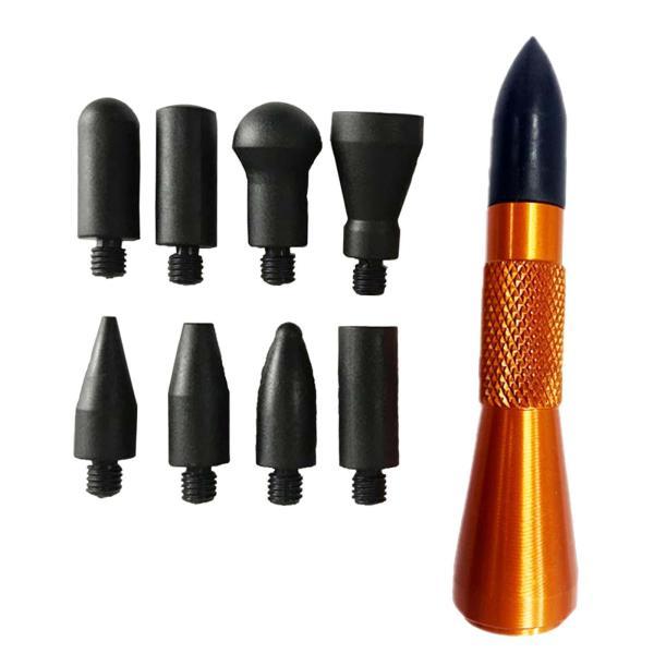 説明:[へこみ修理ツールセット]あらゆる種類のへこみを修復するためのさまざまなサイズの9個のヘッドを備えたプロ仕様の車体へこみ修理ペン.自動車板金のへこみ修理に使用され.効果的にへこみを素早く取り除きます.[高品質]ペングリップは高硬度の高...