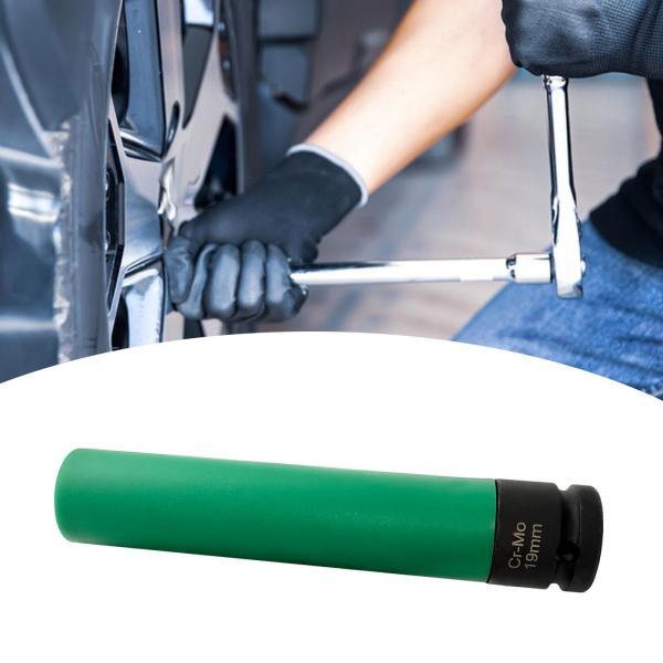 説明:[サイズ]:幅2.9cm/1.14インチ.長さ15cm/5.91インチ.ドライブ19mm.12.85mm 1/2インチ.[プレミアムで信頼性の高い]:ホイールナットソケットはクロムモリブデン鋼素材で作られており.頑丈で耐摩耗性があり....