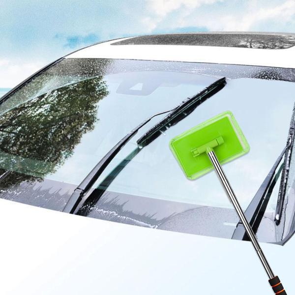 仕様:商品のサイズ:伸縮前:32cmx16cm/12.60インチx6.30インチ伸縮後:50.5cmx16cm/19.88インチx6.30インチ材質:アルミニウム合金マイクロファイバーABSパッケージに含まれるもの:車の窓用クリーナー 1 ...