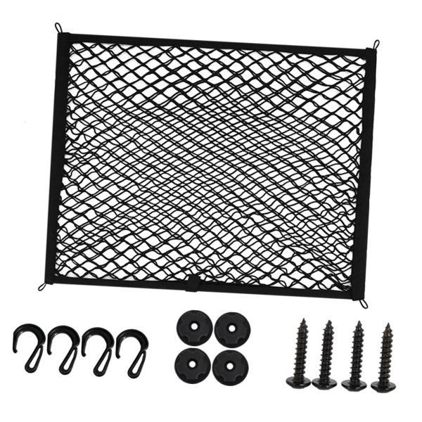 説明:[伸縮性のある素材]高伸縮性のカーゴネットはポリエステル.ナイロン素材で作られており.大きなフック.軽量で耐摩耗性のある素材です. [二層フラットネットデザイン]ピックアップトラックの荷台用カーゴネットは2層に分かれています. [機能...