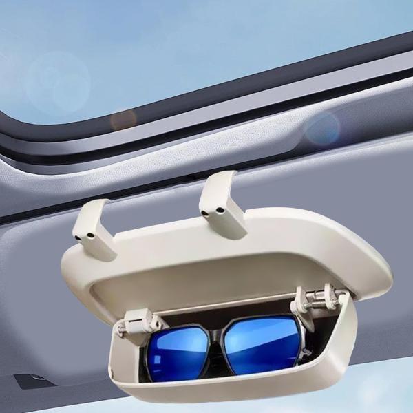 説明:[多機能デザイン]: この車用サンバイザーメガネボックスは多機能に設計されており.様々な車種にフィットし.サングラスをたっぷり収納できるスペースを提供します. [高品質素材]: 高品質のABSプラスチックで作られたこのサングラス収納ケ...