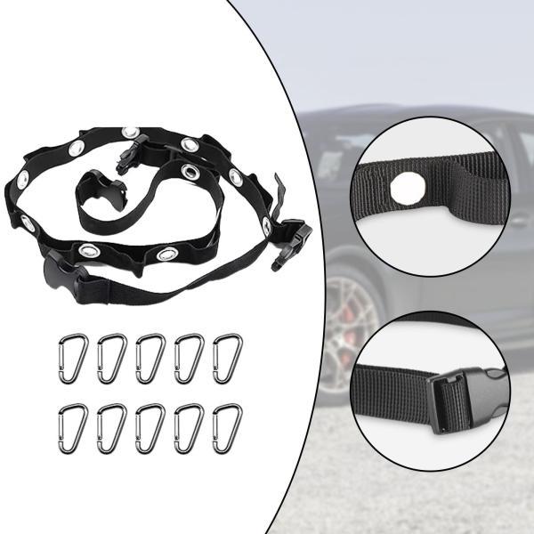 説明:[多機能]: この車用物干しロープは.衣類を干すだけでなく.タオルや帽子などさまざまなものを掛けるのにも使用でき.車内やキャンプのニーズに応える多機能アクセサリーです. [長さ調節可能]: 旅行用物干しロープの長さは約85cm-132...