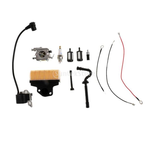 説明:新しいアフターマーケットキャブレター部品STIHL 021 023 025 MS210 MS230MS250チェーンソー用の高品質キャブレター点火コイルエアフィルター燃料ラインイグニッションコイル.キャブレターパーツ.エアフィルターキ...