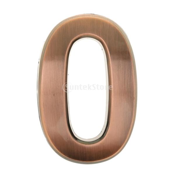 説明: 100％真新しい＆高品質; 耐久性のある素材で、実用的で便利です。 これらのドアプレートの数字は、ほとんどの平らで清潔な表面の射出成形とニッケル電気メッキによって作られています。 数字は決して屋内で色褪せを起こすことはなく、2〜3年...