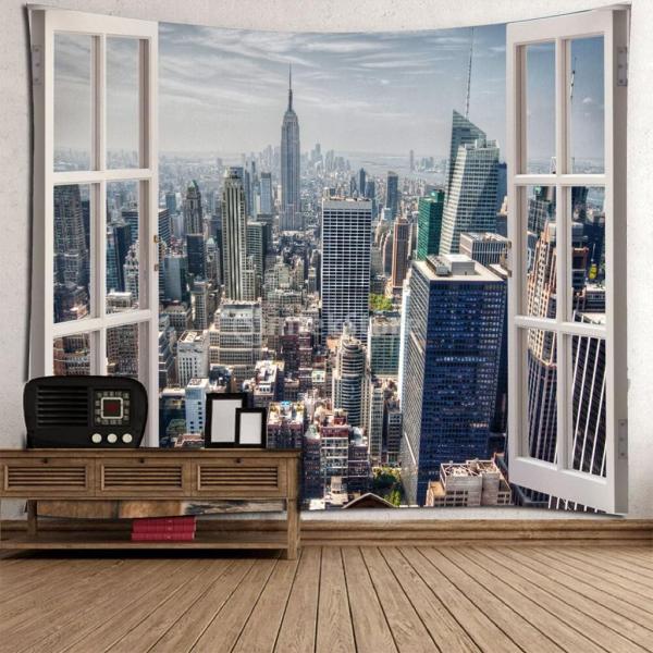 説明: 100％ブランドの新しいと高品質。 印刷パターンはクリアで立体的で、効果は現実的です。 生地は柔らかくて快適で、通気性と繊細さがあり、素敵な感触といい気分です。 家の装飾：装飾的なタペストリーは、家の装飾や壁のインテリアに適していま...