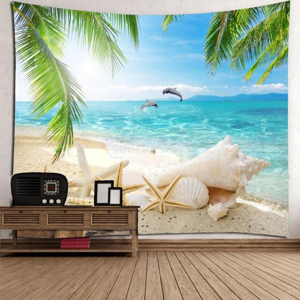 説明: 100％ブランドの新しいと高品質。 印刷パターンはクリアで立体的で、効果は現実的です。 生地は柔らかくて快適で、通気性と繊細さがあり、素敵な感触といい気分です。 家の装飾：装飾的なタペストリーは、家の装飾や壁のインテリアに適していま...